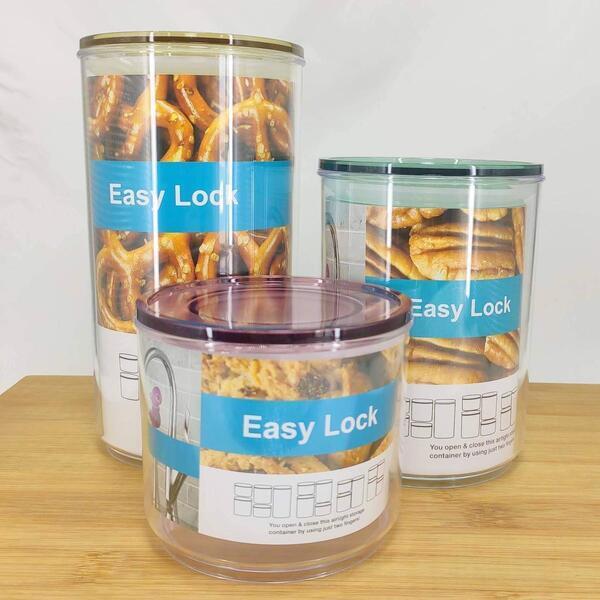 Easy Lock Airtight Containers Round (0063, 0064, 0065 ) | Compare and ...
