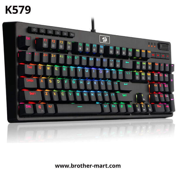 Redragon K579 Mechanical Gaming Keyboard Wired RGB LED Backlit 104 Keys | Compare and buy in ...