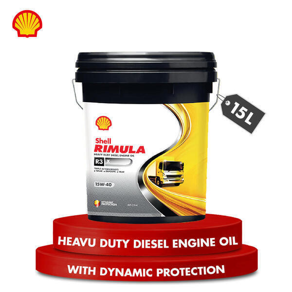 Shell Rimula R3X 15W 40 _ Mineral Oil, CH4 - 15 Ltr Pack | Compare and ...