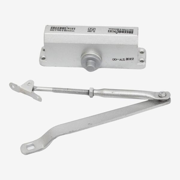 Silver Shreedhi Universal Door Closer Set 100Kg Capacity | Compare and ...