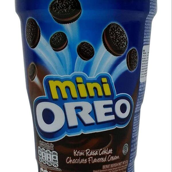 Oreo Mini Cream Biscuit - Chocolate Flavoured, 61.3g Cup | Compare and ...