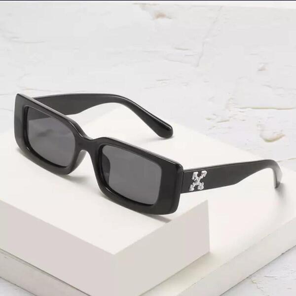 Simple Thick Cross Black Sunglasses For Men | Compare and buy in Best ...