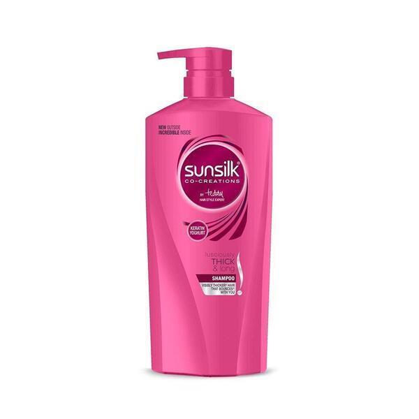 Sunsilk Shampoo 700ML Thick and Long Hair (Pink) | Compare and buy in ...