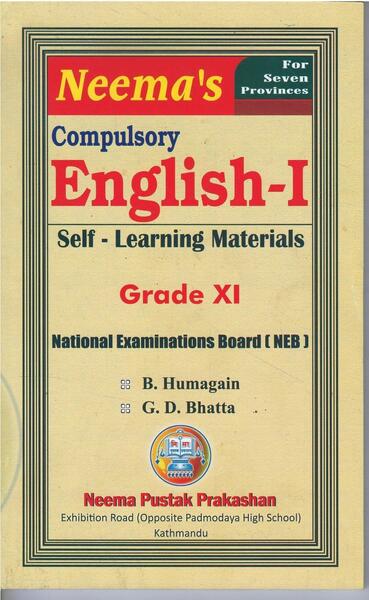 Compulsory English Study Book For Class 11 Neema | Compare and buy in ...