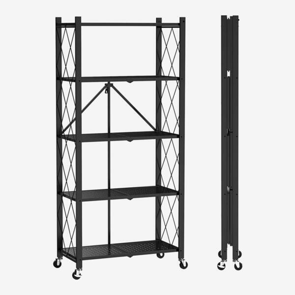 Heavy Duty Metal Wire 5 Layer Multifunctional Foldable Floor Standing ...