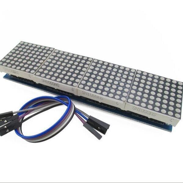 Max7219 Dot Matrix Module Microcontroller Module 4 In One Display Compare And Buy In Best