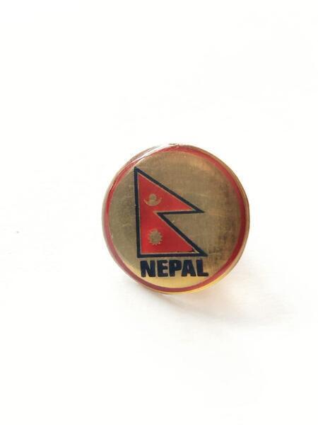 Round Nepali Flag Pin For coat / Nepali Flag Batch | Compare and buy in ...