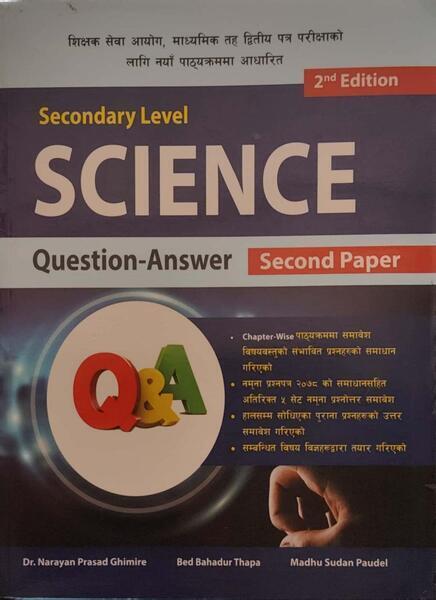TSC Science 2nd Paper(Secondary Level) | Compare and buy in Best Price ...