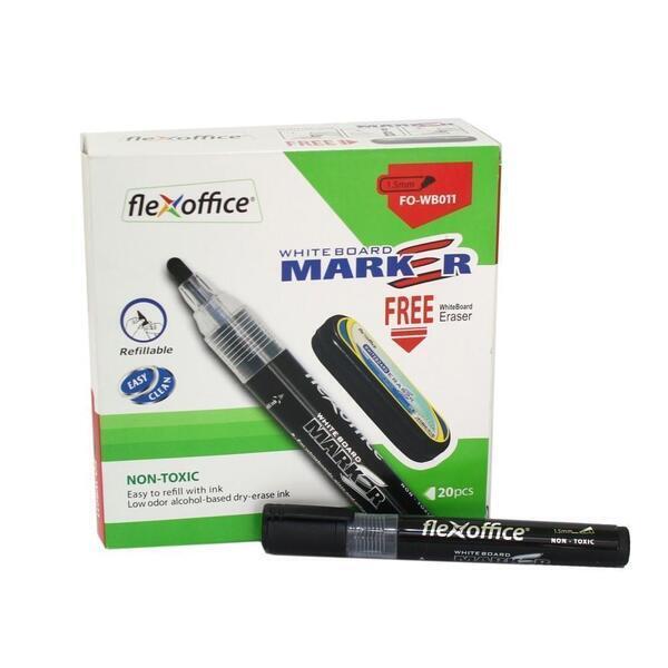 Flex Office Board Marker 1 packet Free Duster | Compare and buy in Best ...
