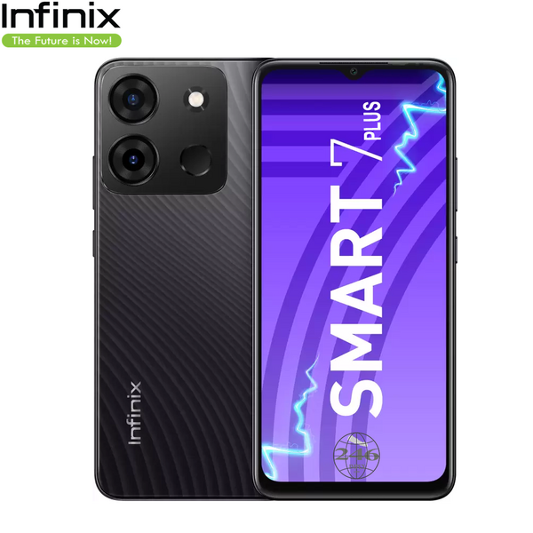 Infinix Smart 7 Plus (4GB+64GB) | Rear-Mounted Fingerprint | Li-Po 6000 ...