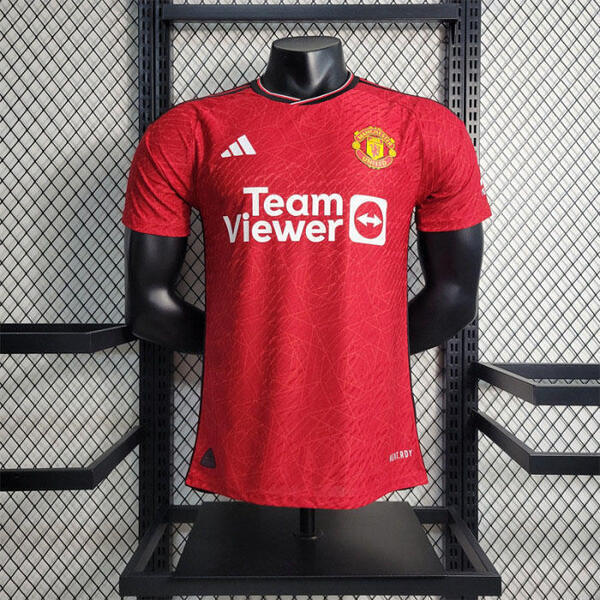 Manchester United Home Kit Player Version Made In Thailand 2023/24 ...