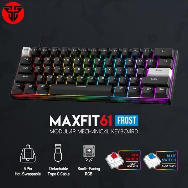 Mechanical Keyboard Fantech RGB Frost Wired Blue Switch | Compare and ...