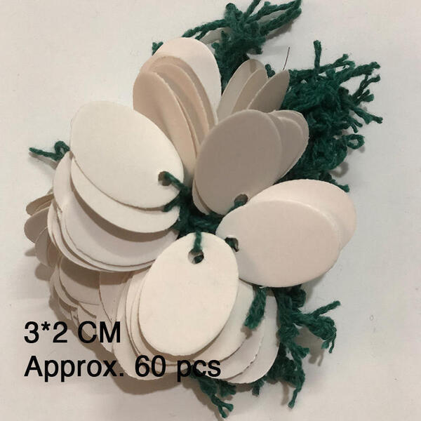 Blank String Tag Paper Label For Handmade Crafts And Products | Compare ...