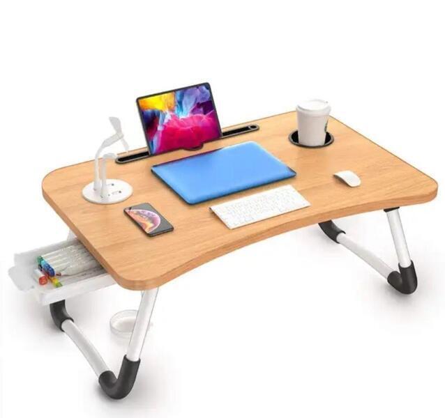 Laptop Table With Drawer Multi Purpose Study Table | Compare and buy in ...