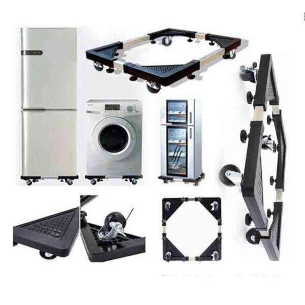 Multifunction Movable Washing Machine Base, Fridge Stand Holder ...