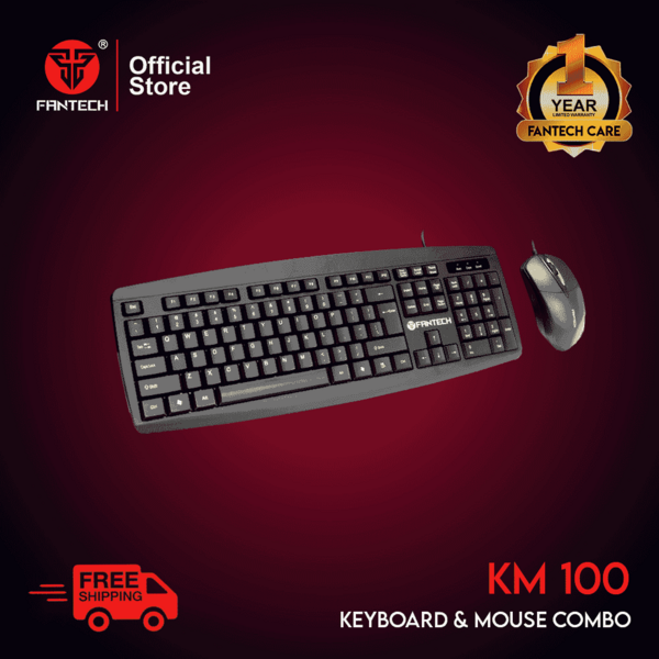 Fantech Km-100 Keyboard Mouse Combo | Compare and buy in Best Price in ...