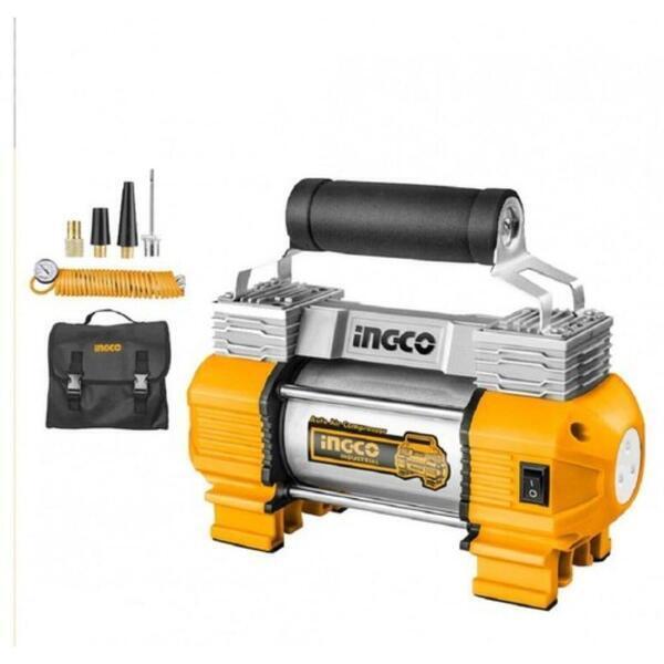 Ingco Orange Heavy Duty Auto Air Compressor For Cars AAC2508 | Compare ...