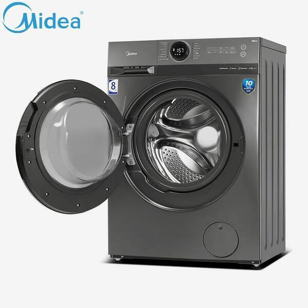 Midea 8 KG Front Load Washing Machine - MF200W80WB/T-NP | Compare and ...