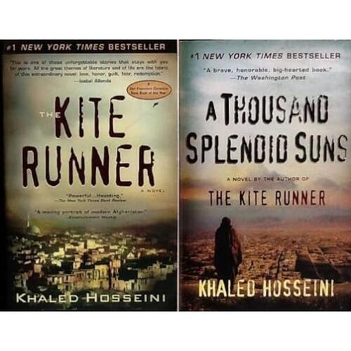 A Thousand Splendid Suns, The Kite Runner - Khaled Hosseini | Compare ...