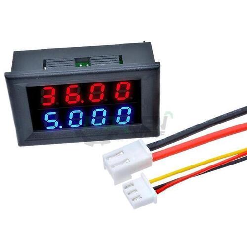 Dc Volt Meter Digital Voltmeter Ammeter Dc10a Voltage and Amp Display ...