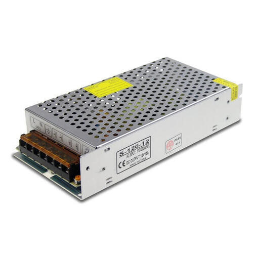 12 Volt 10AMP/ 120 WATT DC Switched SMPS Power Supply for CCTV Camera ...