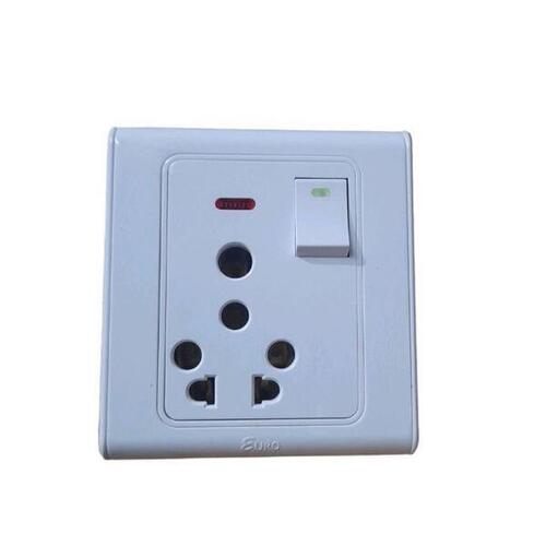3×3 Size 1 Gang + 5/16 Power Socket With Indicator | Compare and buy in ...