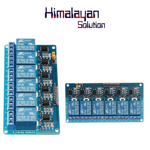 6 Channel Relay Module | Compare and buy in Best Price in Nepal ...
