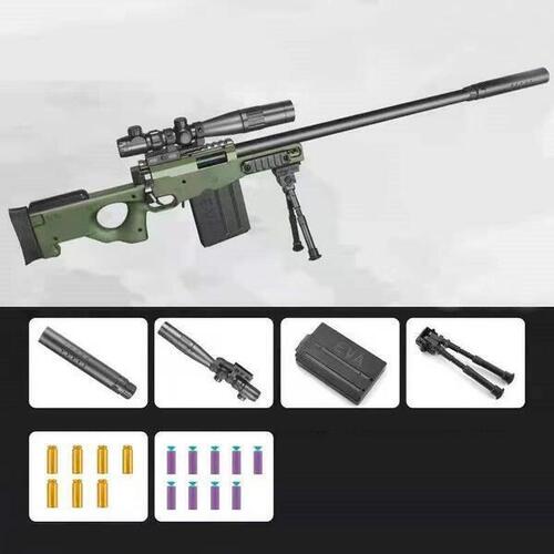 Awm Shell Throwing Hand Self Integrated Soft Bullet Nerf Gun | Toy Gun ...