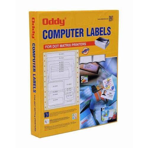 Hospital Sticker /Oddy Computer Labels For Dot Matrix Printer - SastoKhoj