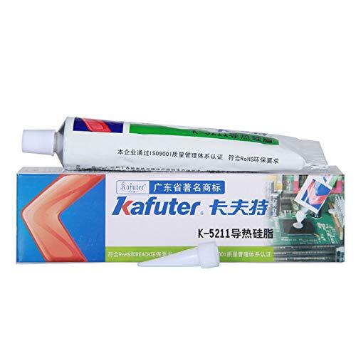 K-5211 100g LED Thermal Grease CPU Thermal Grease Diode Filled Glue White Paste - SastoKhoj