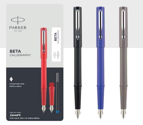 Parker Beta Calligraphy Fountain Pen | Compare and buy in Best Price in ...