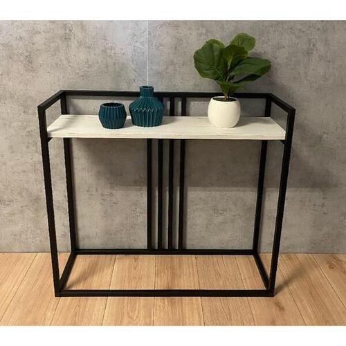 Rosa Console Table Metal And Wood | Compare and buy in Best Price in ...
