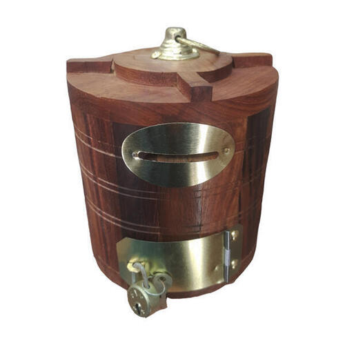 Water Tank Money Bank - 5 Inch - Wooden For Kids | Compare and buy in ...