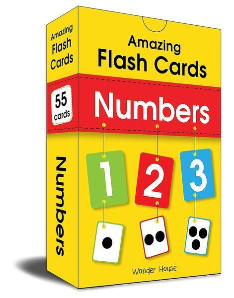 Amazing Flash Cards: Numbers (55 Cards) | Compare and buy in Best Price ...