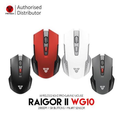 Fantech WG10 Raigor II 2.4GHZ Wireless Gaming Mouse with Pixart Gaming ...