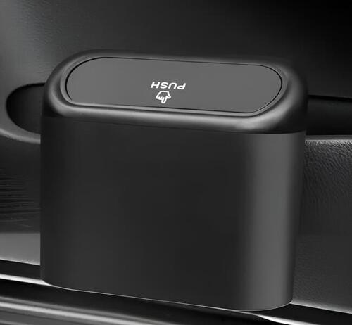 Car Mini Dustbin (Hanging Trash Storage Box) | Compare and buy in Best ...