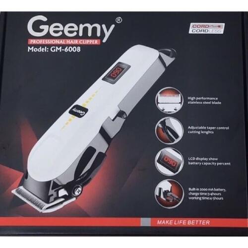 GM6008 Geemy Hair Clipper - Rechargeable Hair Trimmer for Men ...