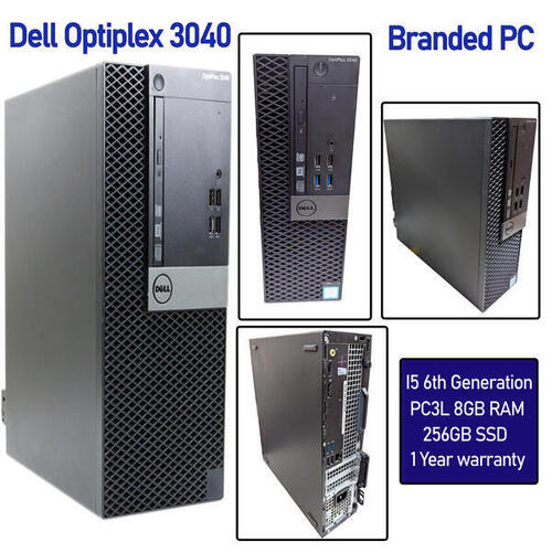 Dell OPTIPLEX 3040 Windows Tiny Desktop - Core i5 6th gen, 8 GB RAM ...