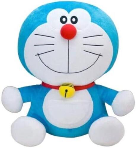 DORAEMON Stuffed Soft Toy, Cartoon Character Plush Toy, Kids Gift ...