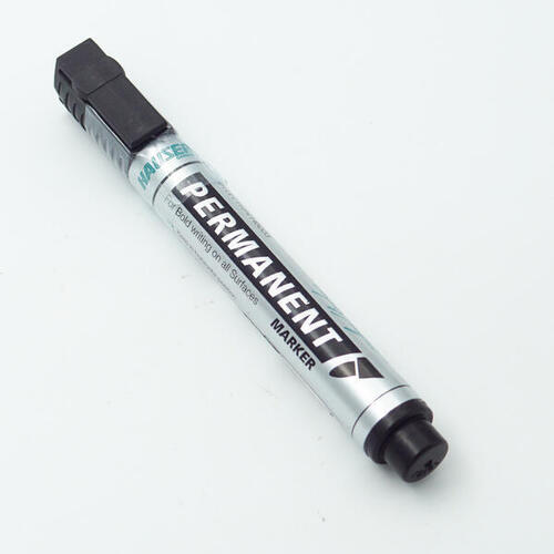 Kitab Kalam Hauser Round Tip Black Color Permanent Marker | Compare and ...
