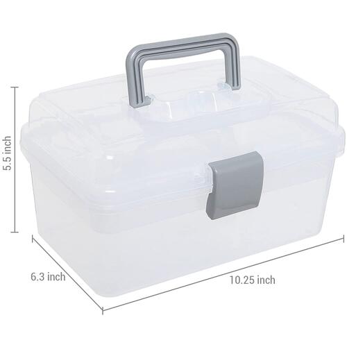Plastic Storage Reinforced Handle Box | Rectangular Container ...