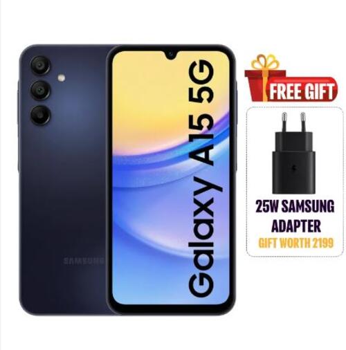 Samsung Galaxy A15 5G ( 6GB, 128GB Storage) | 50 MP Main Camera | Android 14 with One UI 6.0 ...