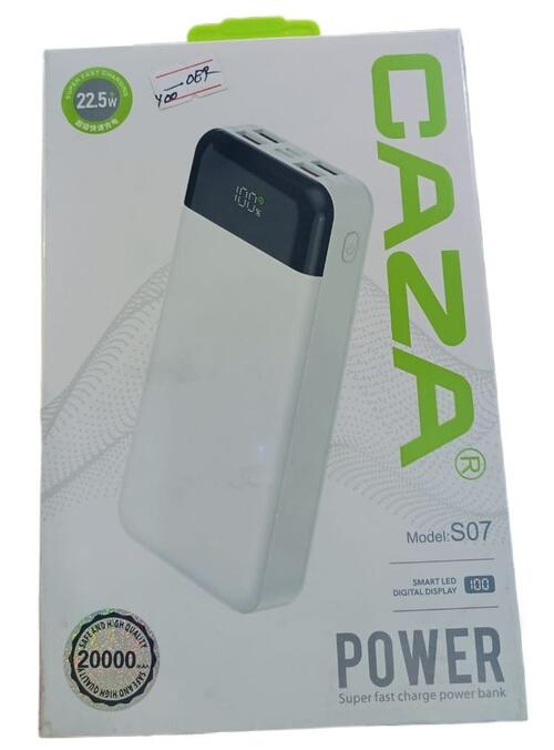 CAZA S07 20000mAh Powerful Powerbank With 22.5W Fast Charge Support ...